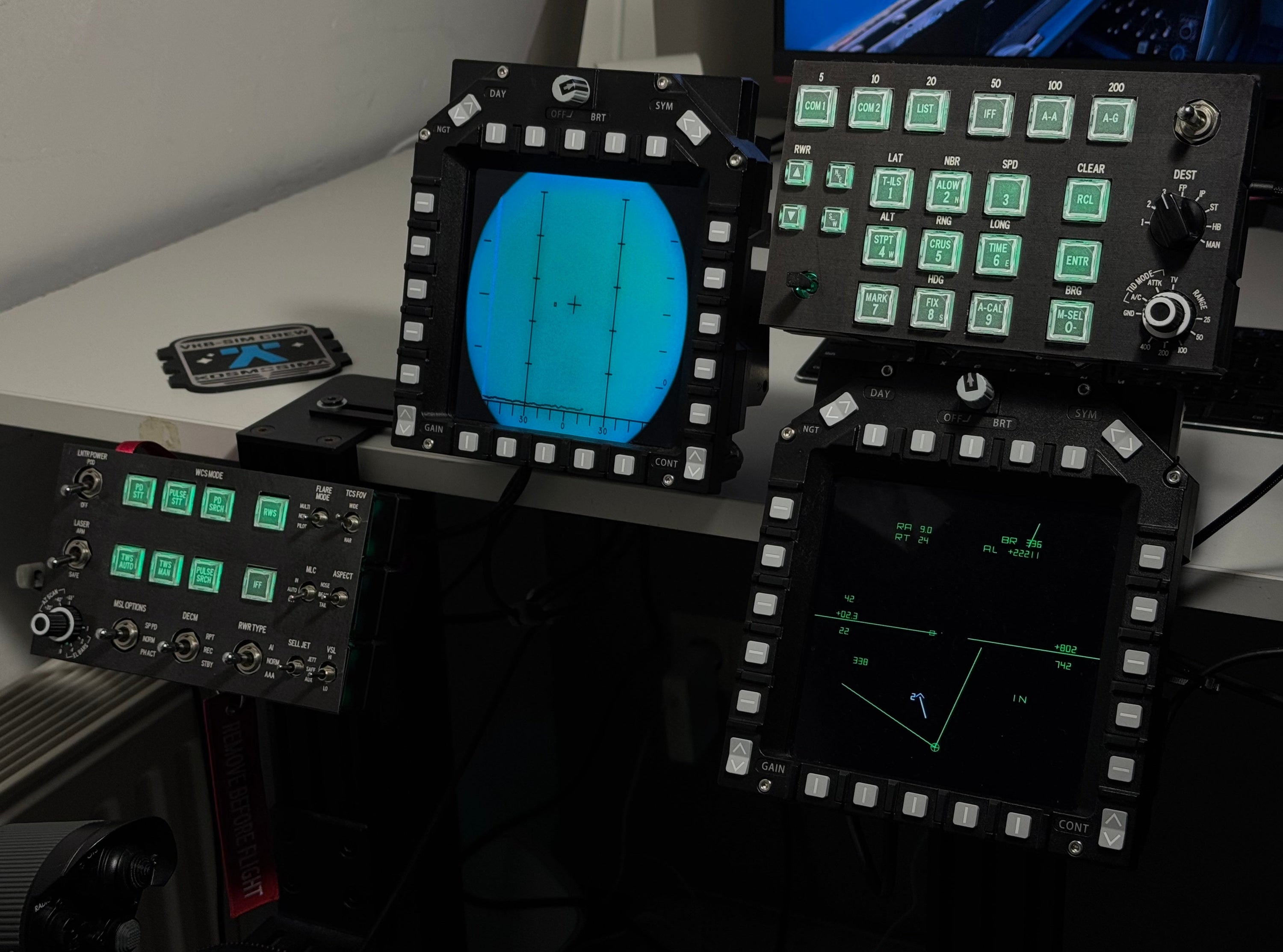 DCS F-14 RIO Dual-Panel Build by AntonKo – Switchology